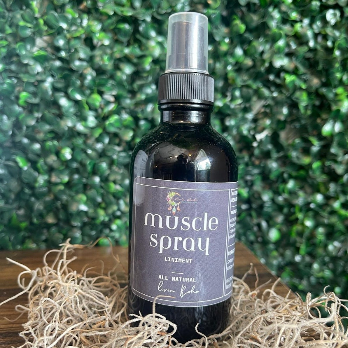 Muscle Spray | Livin' Boho Herbal Apothecary